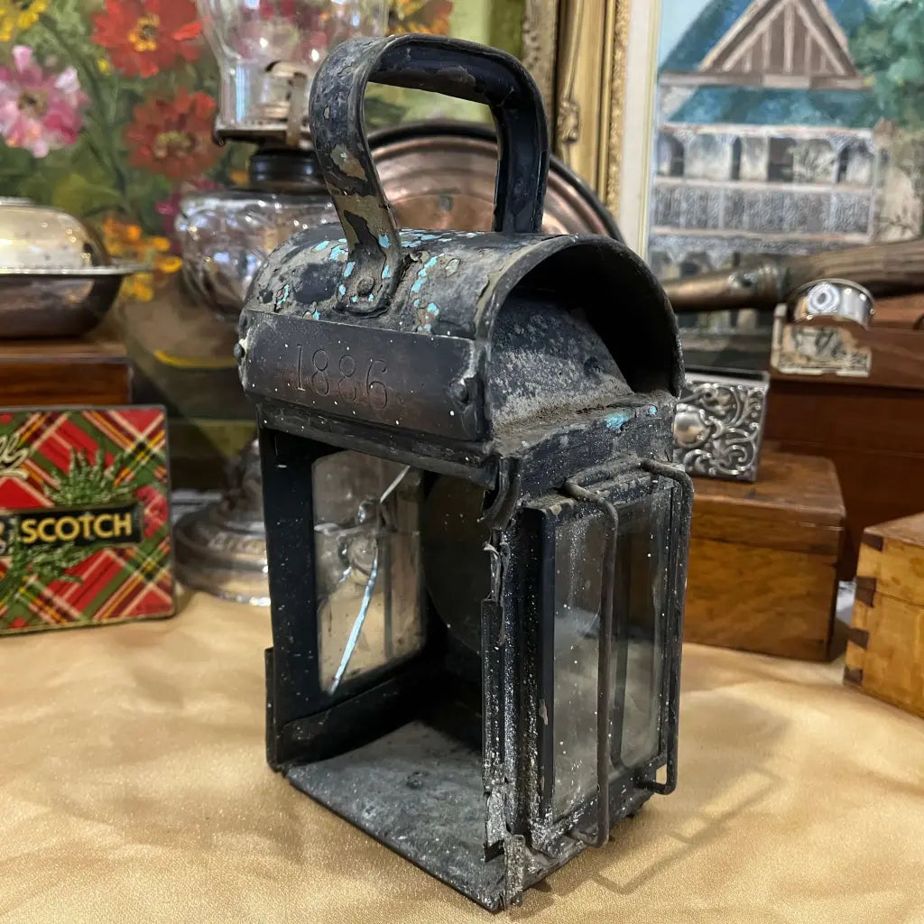 Australian Colonial 19th Century Miners Lamp – hillsvintage